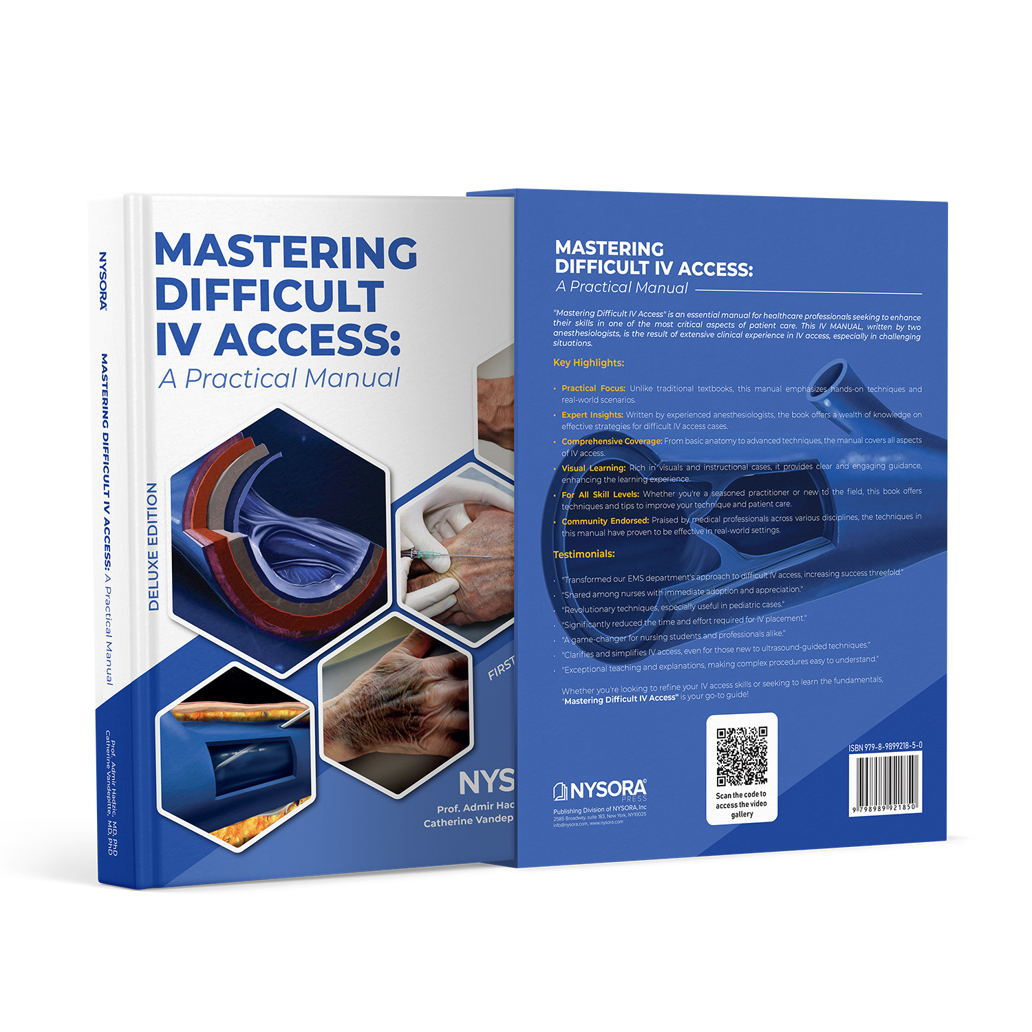 Mastering Difficult IV Access: A Practical Manual - Deluxe Edition – NYSORA